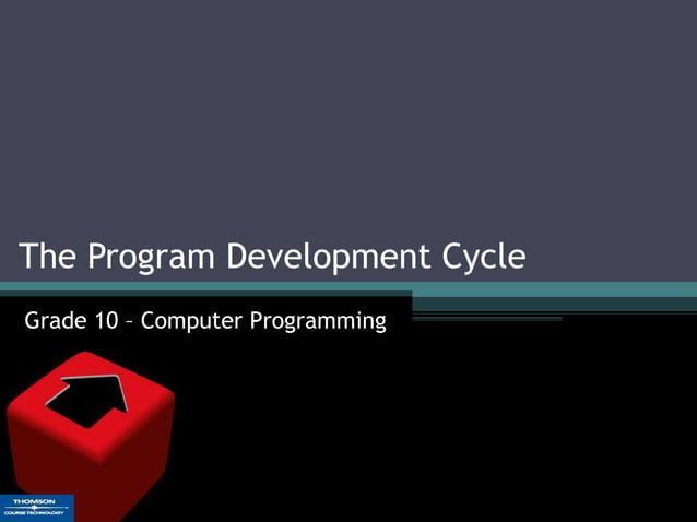 Grade 10 program development cycle | PPT