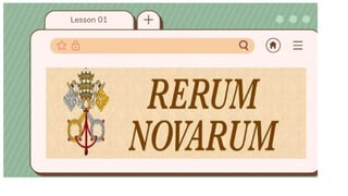 Catholic social teaching, Human dignity, | PPTX