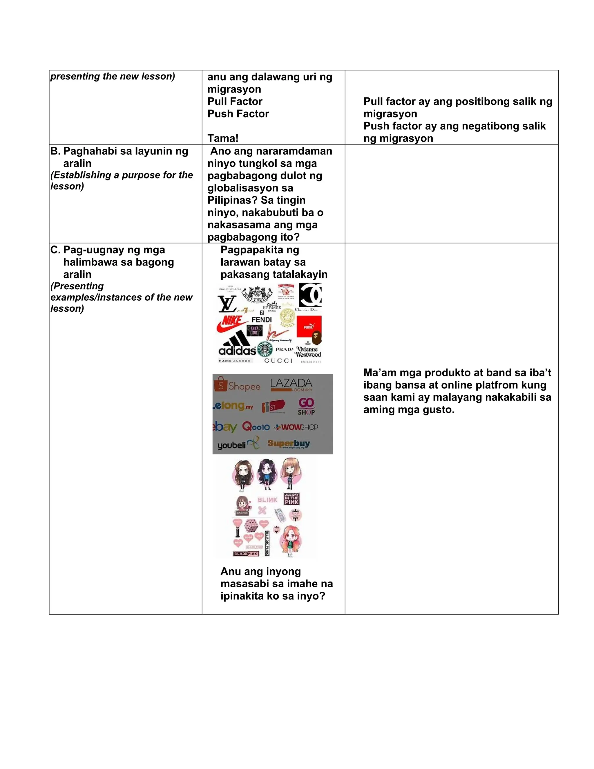 GRADE 10- WEEK 8 DLP. Araling Panlipunan | DOCX