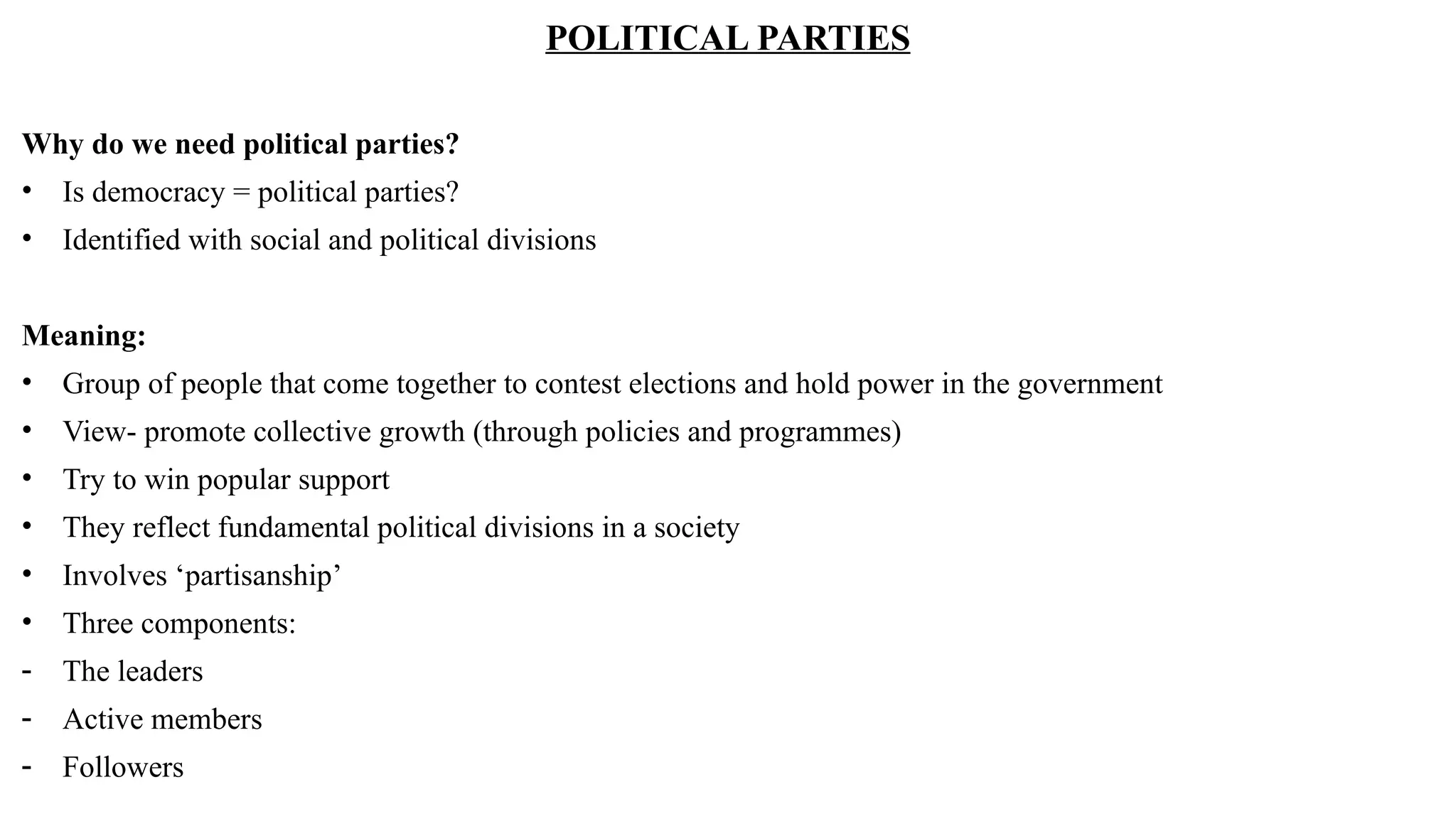 Grade 10 (1).pptx Political Parties CBSE | PPTX