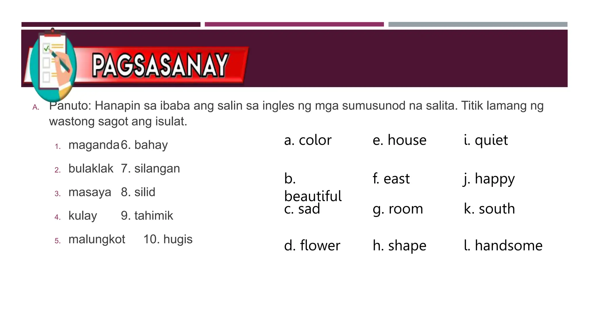 filipino grade 10 ikatlong markahang pagtatalkay | PPT