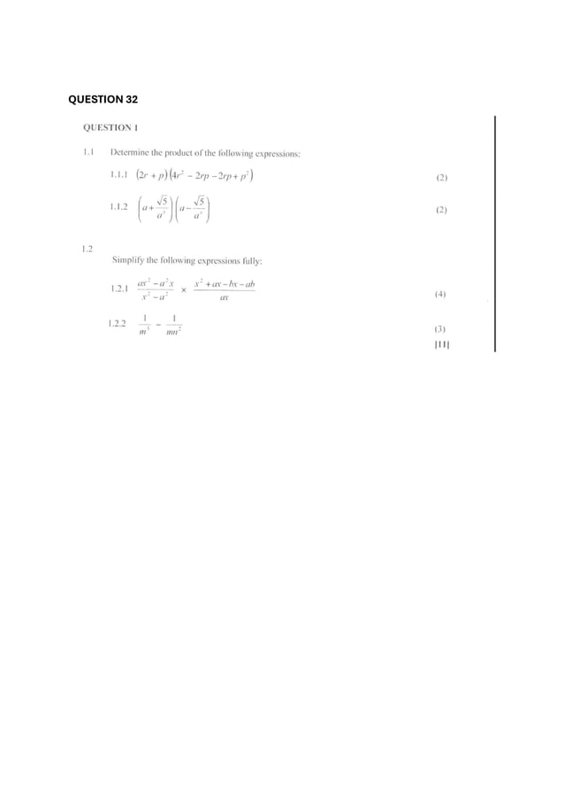 GRADE 10 MATHEMATICS ALGEBRA QUESTIONS.pdf