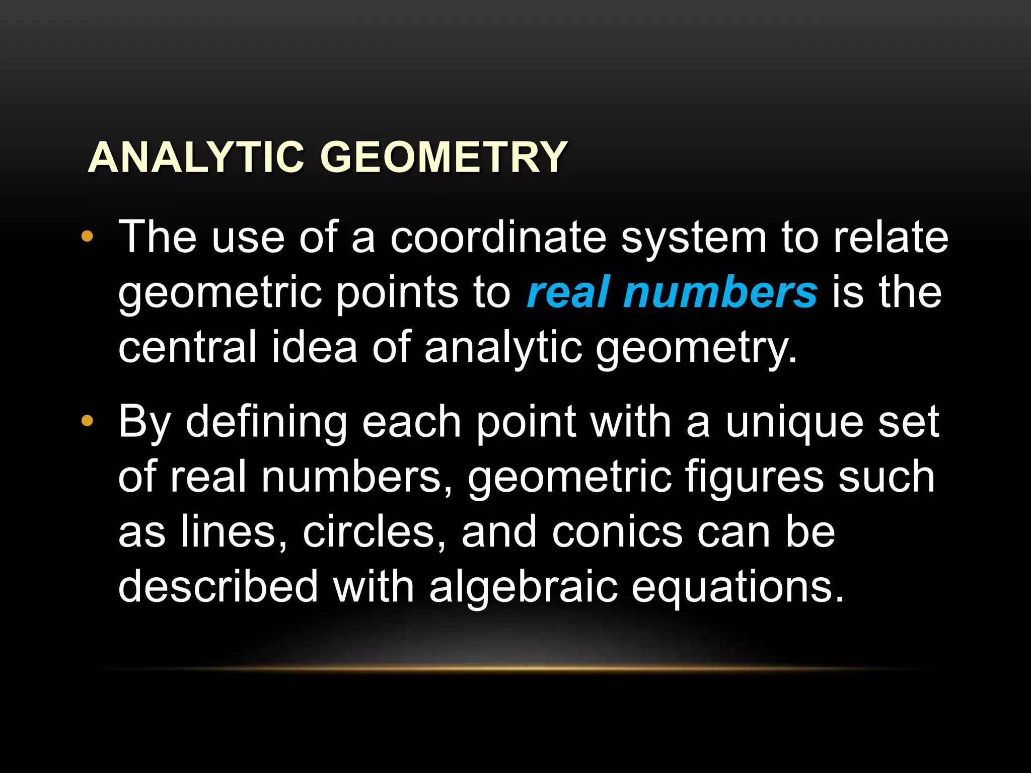 Grade 10 analytical geometry | PPTX | Geography | Science