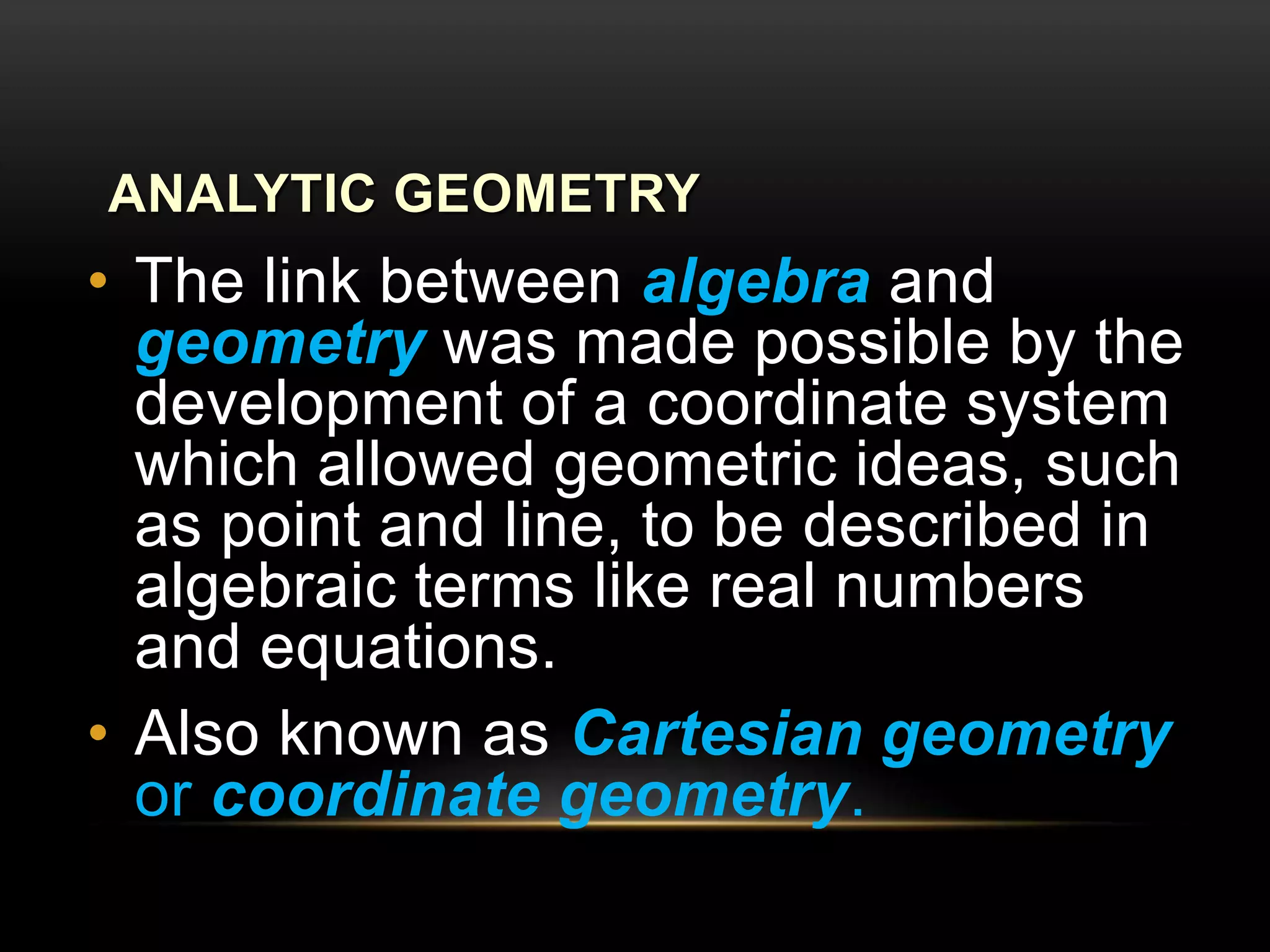 Grade 10 analytical geometry | PPTX | Geography | Science