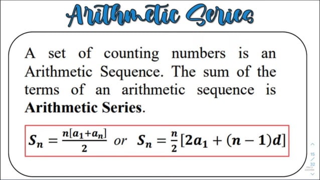 GRADE 10 arithmetic sequence power.pptx | Real Estate Renting and Leasing | Real Estate