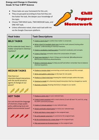 Grade 10 chemistry student organizer - Stoichiometry | PDF