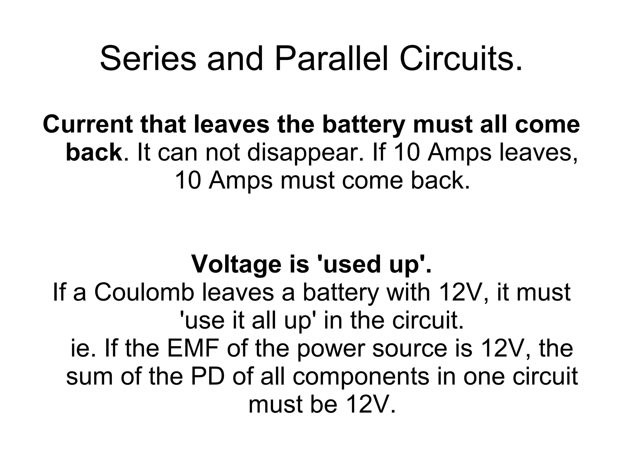 Electricity presentation (Grade 10) | ODP