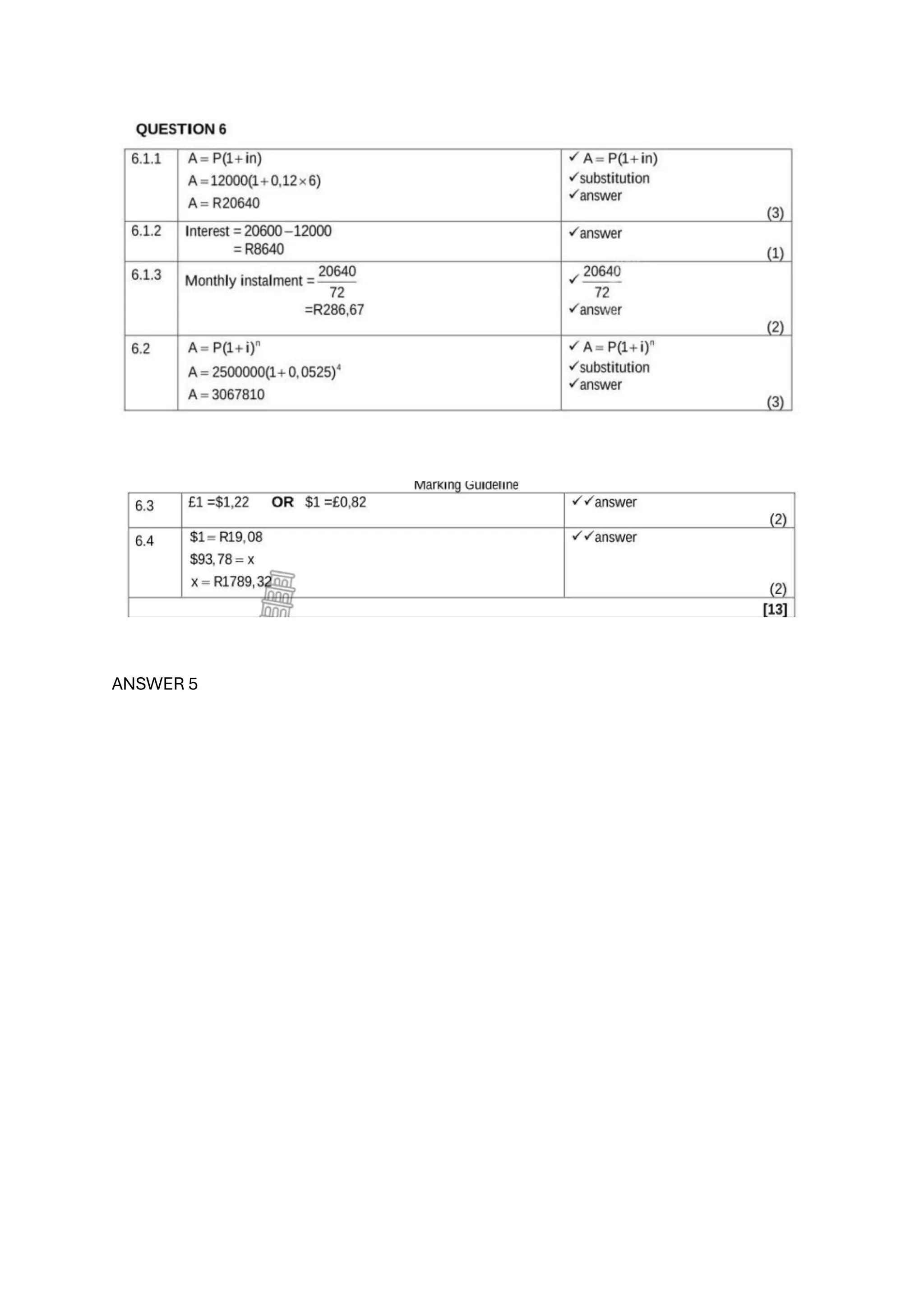 GRADE 10 MATHEMATICS FINANCE ANSWERS (1).pdf