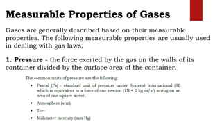 Boyle's Law -Pressure and Volume of gas relationship | PPTX