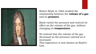 Boyle's Law -Pressure and Volume of gas relationship | PPT