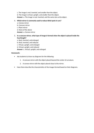 Lesson Grade 10 Lesson Plan Mirrors.docx