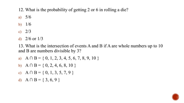 GRADE 10 MATH Probability and Statistics | PPTX