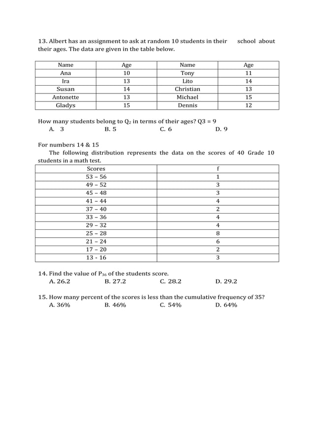GRADE 10 MATH MODULE THE QUADRATIC EQUATION.pdf | Educational ...