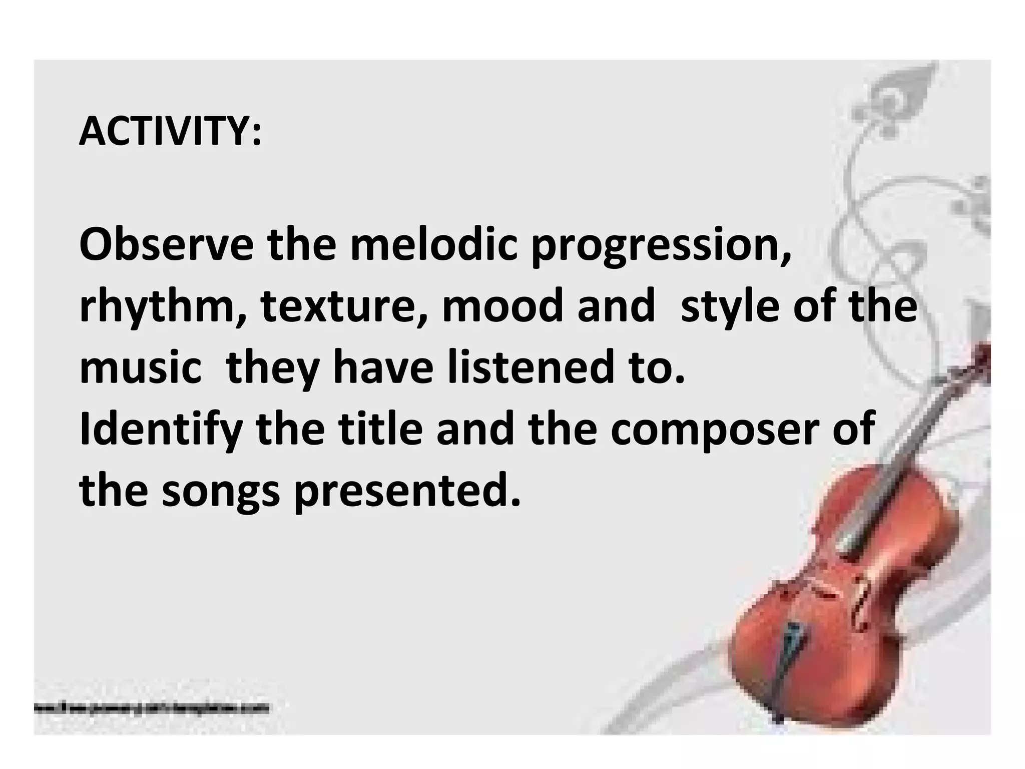 Grade 10 music QUARTER 1 | PPT