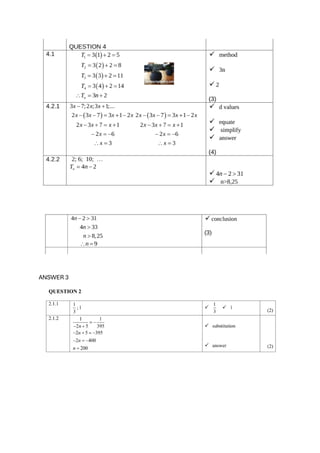 GRADE 10 MATHS NUMBER PATTERNS ANSWERS.pdf