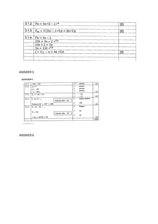 GRADE 10 MATHS NUMBER PATTERNS ANSWERS.pdf