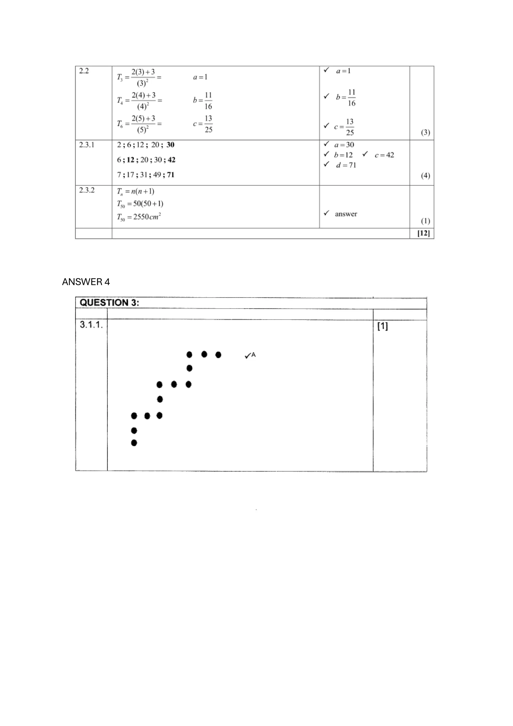 GRADE 10 MATHS NUMBER PATTERNS ANSWERS.pdf