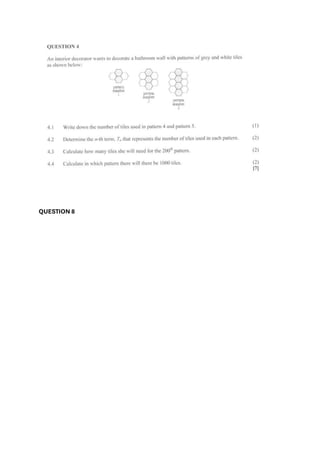 GRADE 10M NUMBER PATTERNS QUESTIONS .pdf