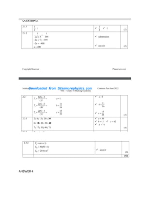 GRADE 10M NUMBER PATTERNS SOLUTIONS .pdf