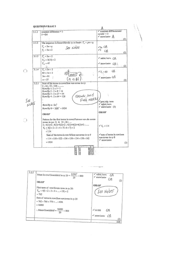 GRADE 10M NUMBER PATTERNS SOLUTIONS .pdf