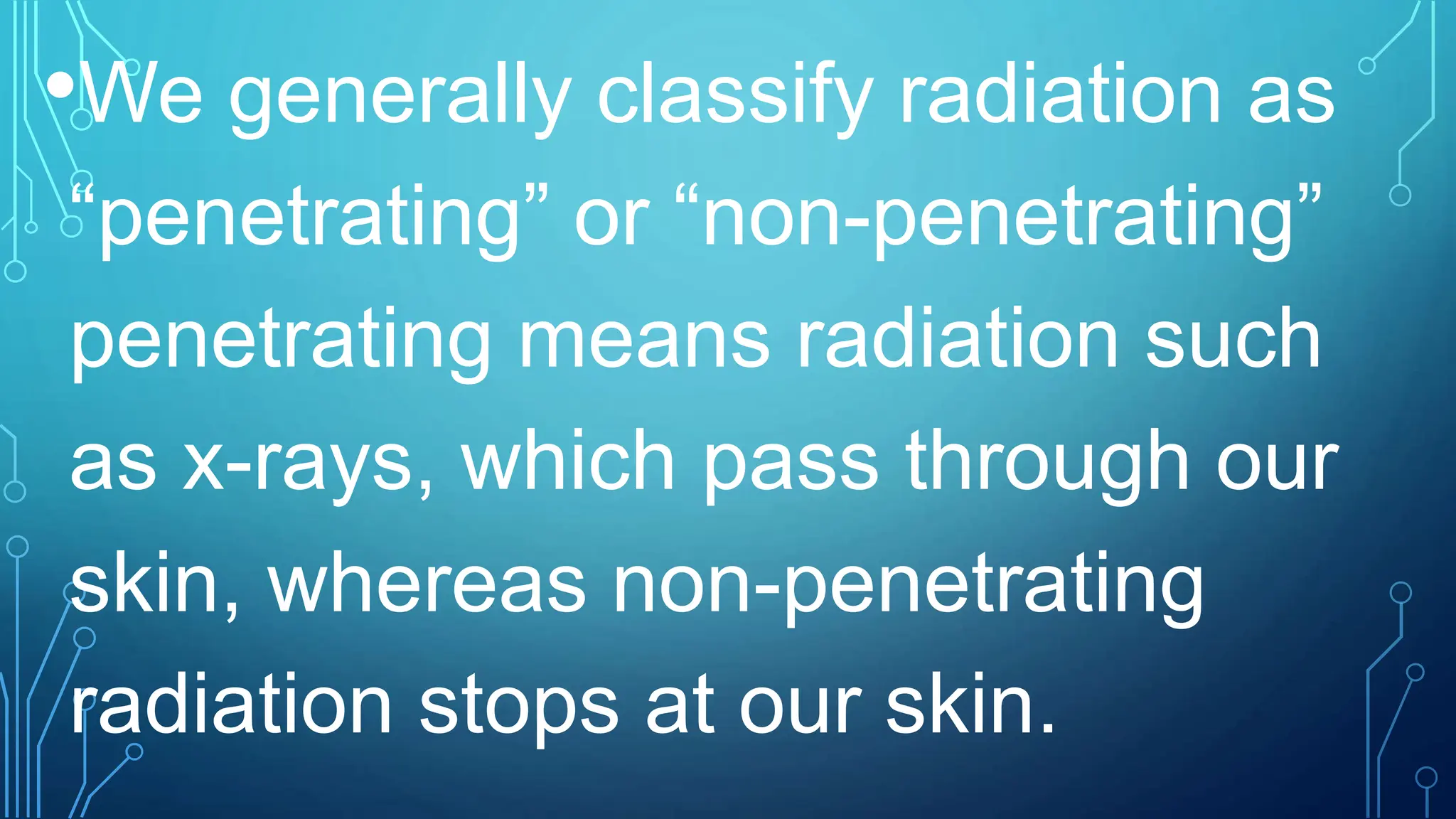 Effects of electromagnetic radiation on living things and environment ...