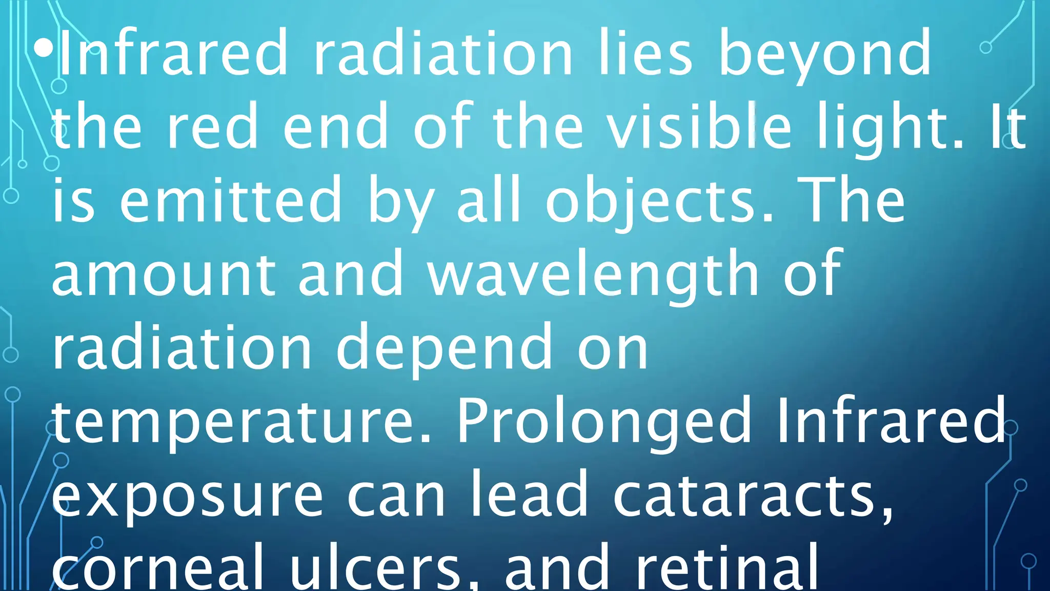 Effects of electromagnetic radiation on living things and environment ...