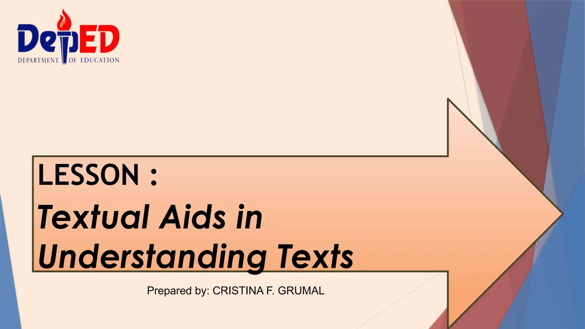 Grade 10 ppt Week 2 textual aids powerpoint pptx | PPTX