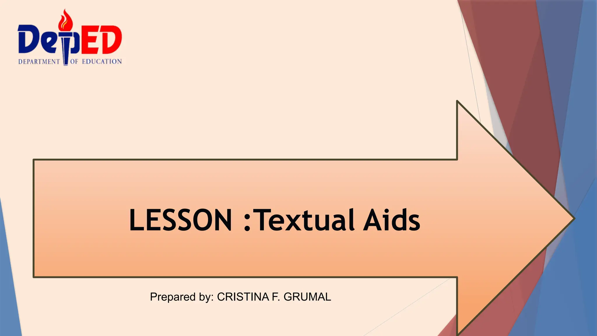 Grade 10 ppt Week 2 textual aids powerpoint pptx | PPTX