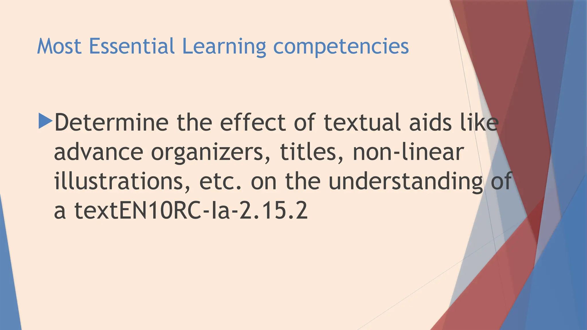 Grade 10 ppt Week 2 textual aids powerpoint pptx | PPTX