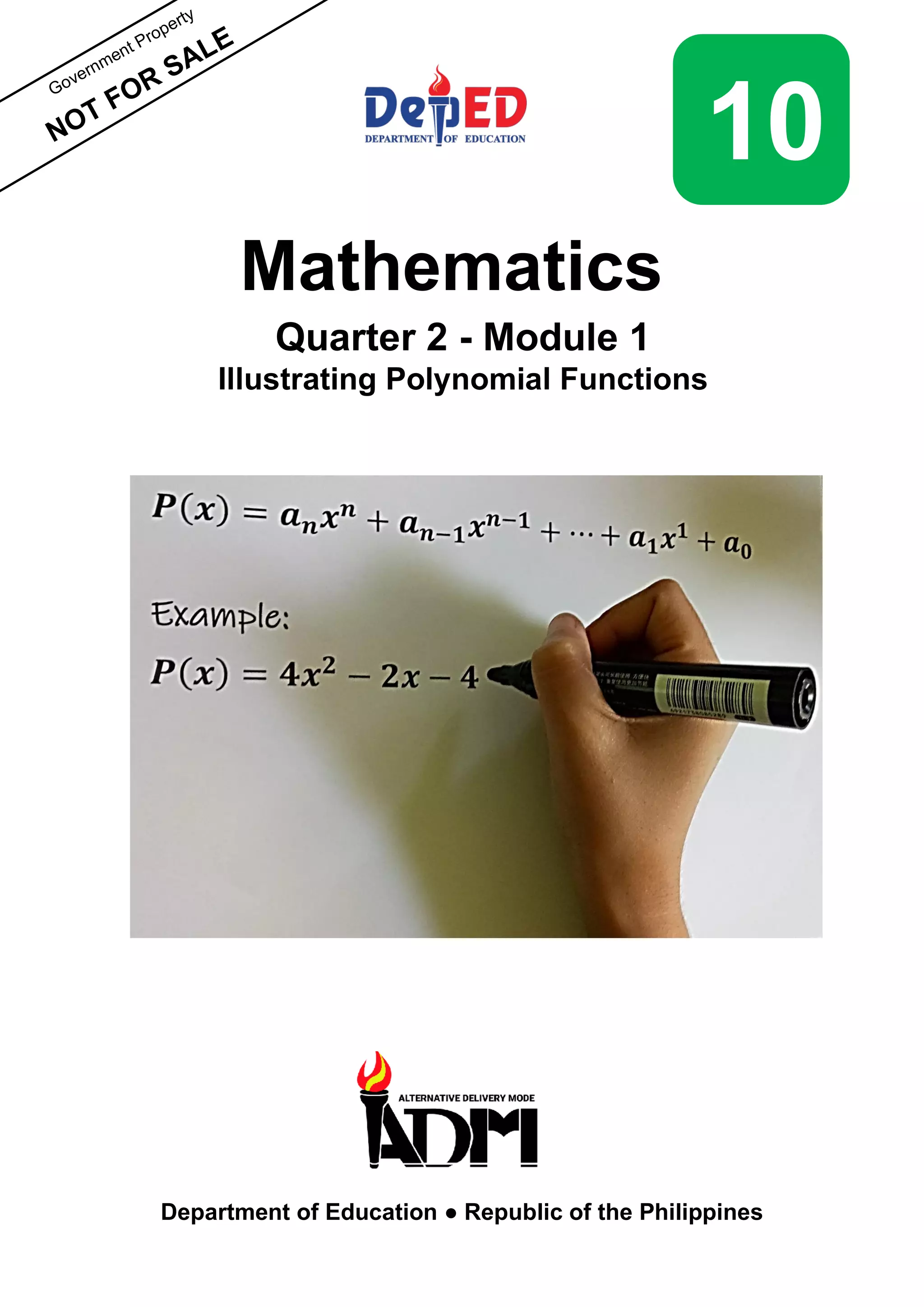 Grade10_Quarter2_Module1_Illustrating Polynomial Functions_Version3.pdf