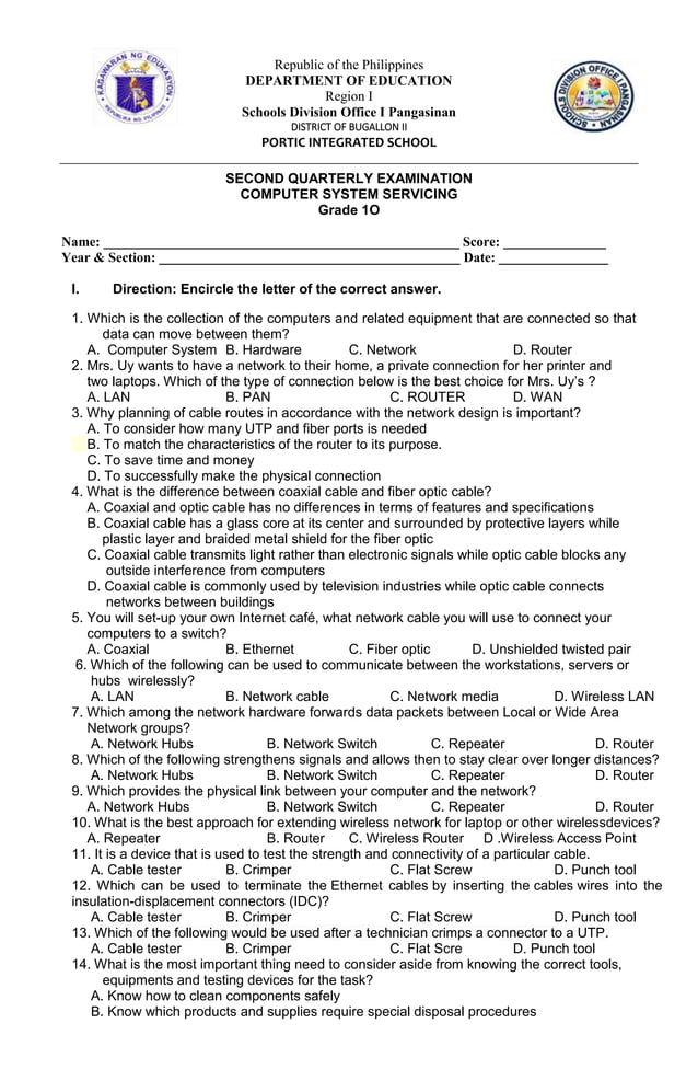 GRADE 10 TLE CSS 2nd Quarter.docx