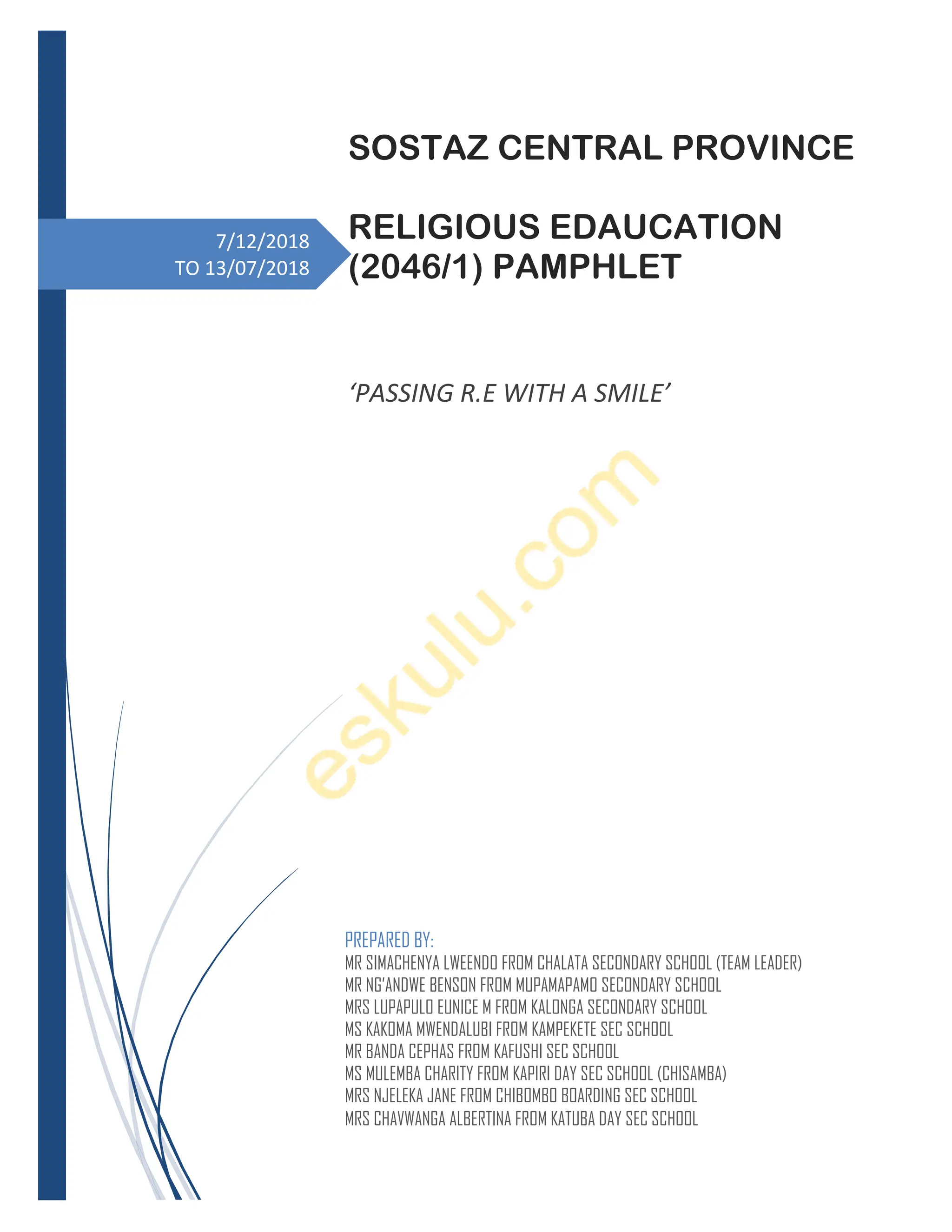 Grade 10 to 12 Religious Education Pamphlet.pdf