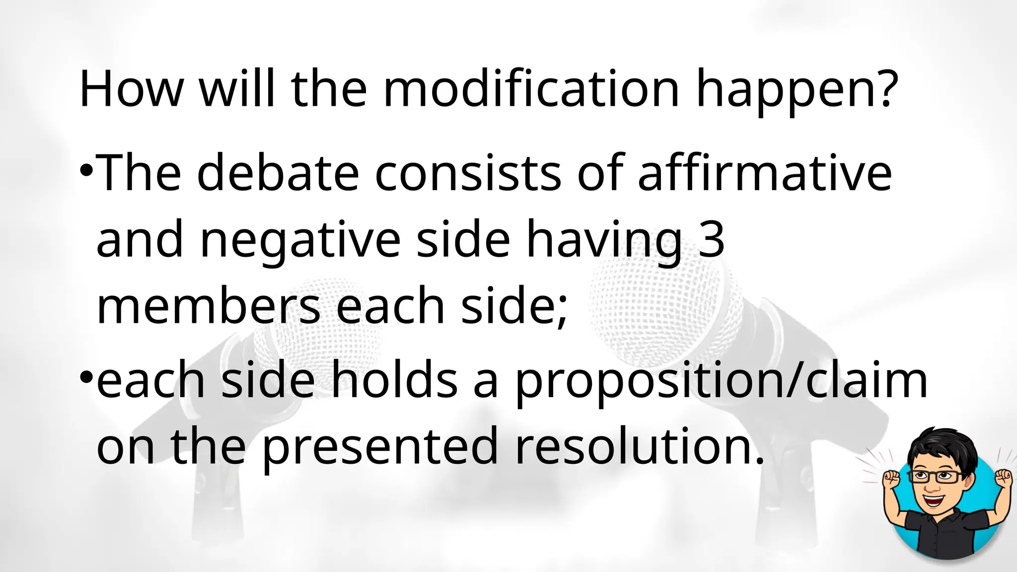 LD Modified Debate for Grade 10 Students | PPTX