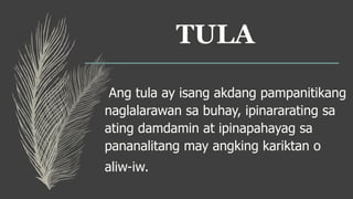 Grade 10 ( tula at elemento nito) | PPTX