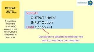 Grade10 Week-7 igcse computer science loops. | PPTX | Computing | Technology & Computing