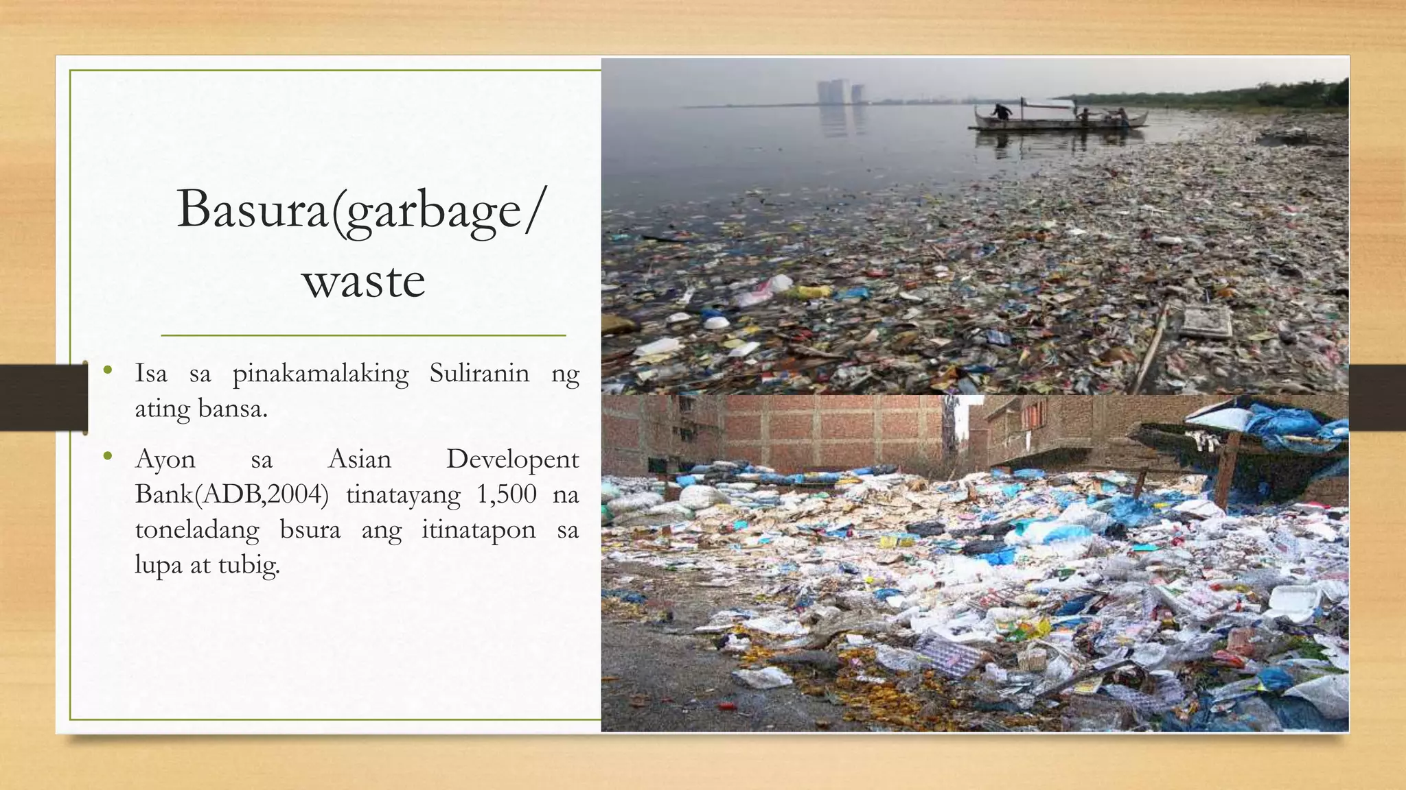 Grade 10 week 4 wastong pagtatapon ng basura | PPTX