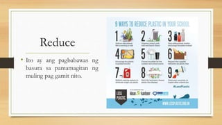 Grade 10 week 4 wastong pagtatapon ng basura | PPTX