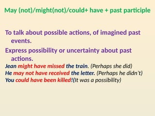Modal Verbs for students from 9-11 grad | PPT