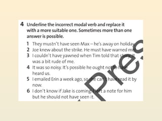 Modal Verbs for students from 9-11 grad | PPT