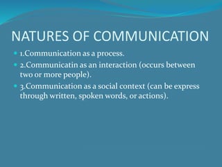 Communication | PPT