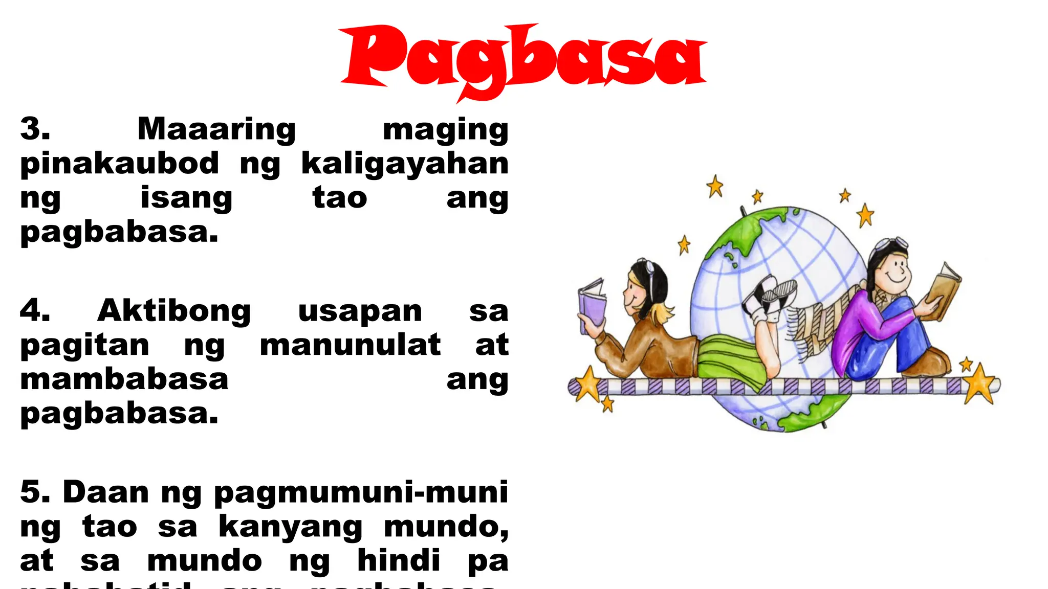 GRADE 11-ANG KAHALAGAHAN NG PAGBASA AT ANG MGA URI NITO | PPTX
