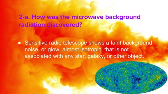 Microwave Background Radiation | PPTX | Physics | Science