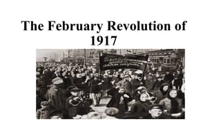 Grade 11 History lesson on the 1917 revolution | PPTX