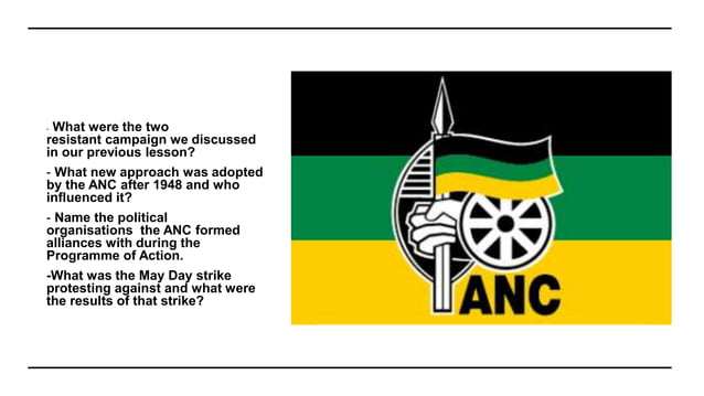 Resistance and repression in the 1950s | PPTX | Civic affairs | Politics