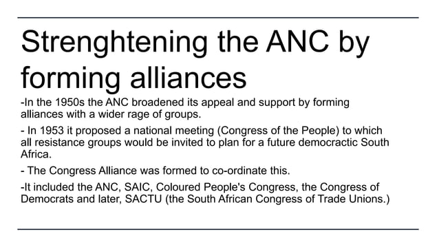 Resistance and repression in the 1950s | PPTX | Civic affairs | Politics