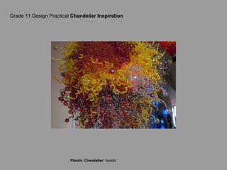 Grade 11 design chandelier | PPT