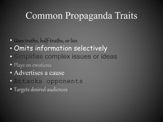 NAZI PROPAGANDA | PPTX
