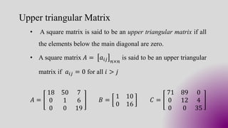 Types of Matrics | PDF