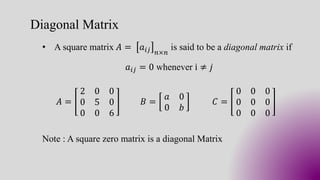 Types of Matrics | PPT