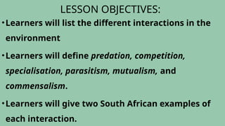 GRADE 11 POPULATION ECOLOGY SLIDES.part 1 | PPTX